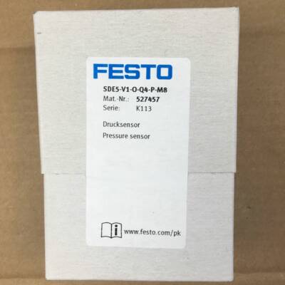 配件FESTO压力开关SDE5-V1-O-Q4-P-M8 527457 542890 52746议价
