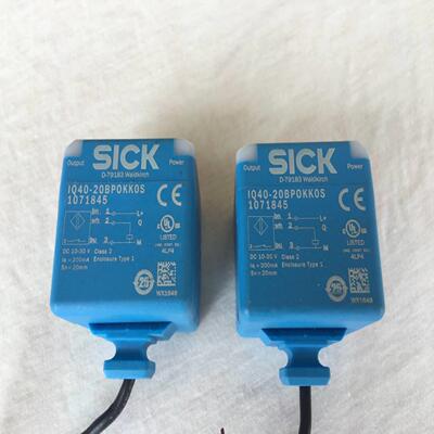 配件德国SICK西克IQ40-20BPOKK0S 1071845电感式传感器 方形议价
