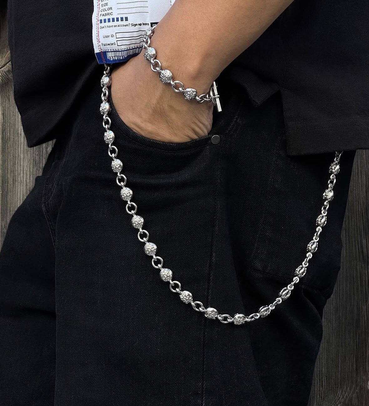【代购】KAMIYA 26aw Ball wallet chain 定番球型裤链