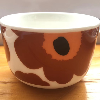 (上海仓现货) Marimekko Unikko碗/汤碗 棕色