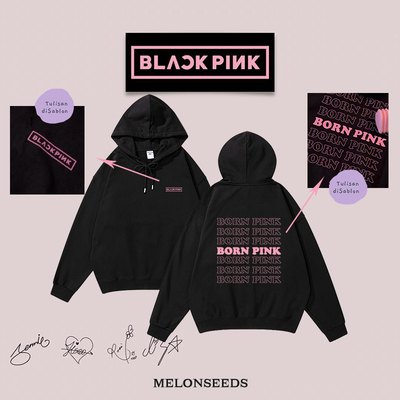 BLACKPINK应援服亚巡2023BORNPINK演唱会秋冬lisa智秀同款卫衣