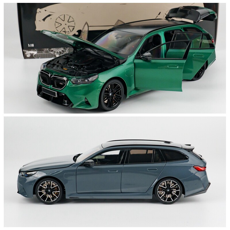 MINICHAMPS迷你切 1:18 宝马BMW M5 TOURING瓦罐2024合金汽车模型