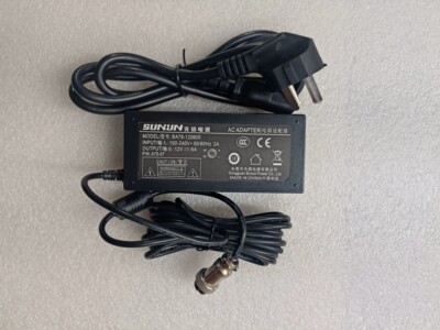 航空插头SUNUMN先领12v6a电源适配器SA75-120600电源供应器4孔