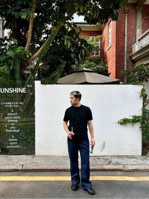 INNOUT基础纯色刺绣打底美式训练篮球男女纯色圆领运动短袖T恤