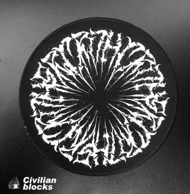 奇卡诺风格花体字圆形鼠标垫