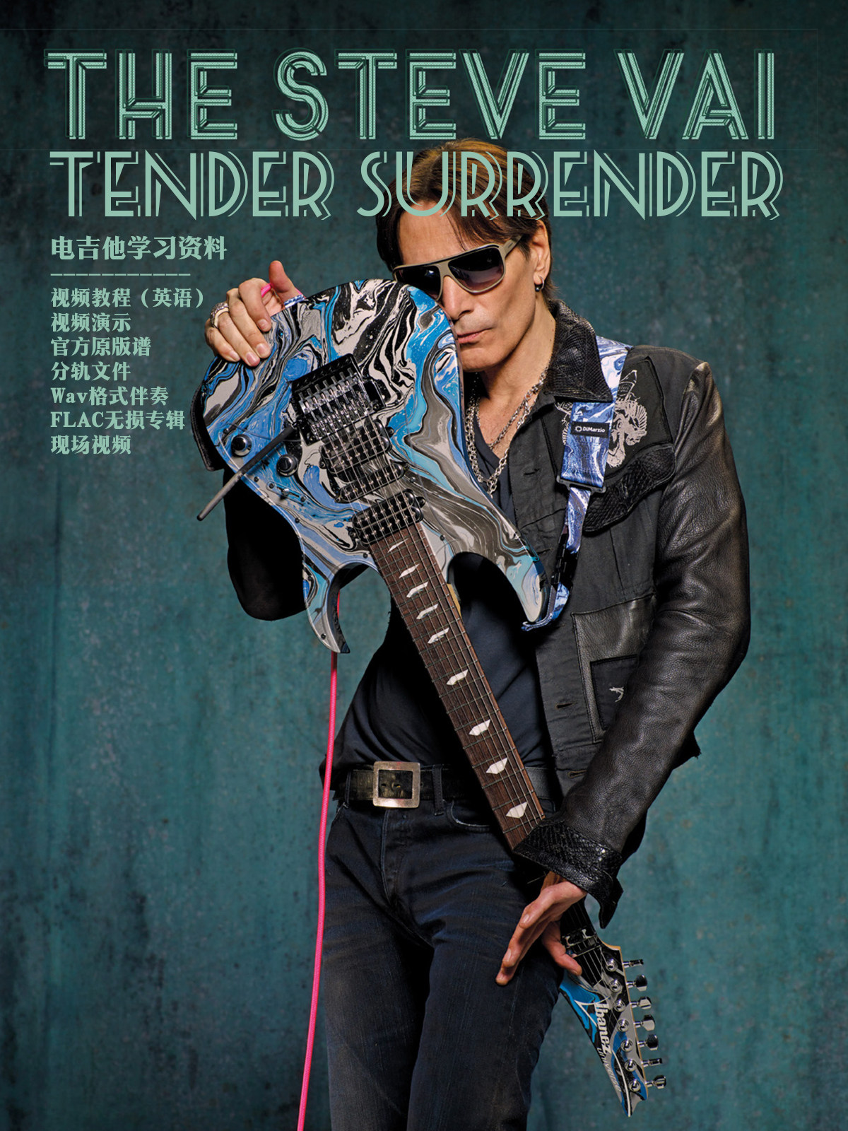 Steve Vai- Tender Surrender学习资料视频演示伴奏乐谱无损音频_虎窝淘