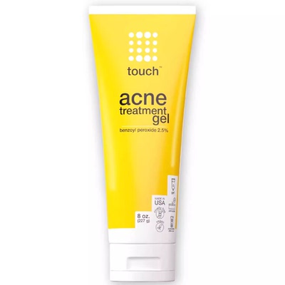 Touch Benzoyl Peroxide 2.5% Gel Cream For Acne - Pimples and