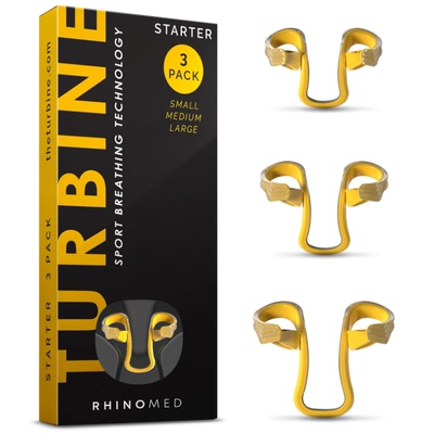 美国Turbine Nasal Dilator for Athletes - Pack of 3