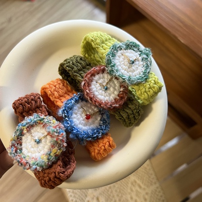 复古原创情侣手工编织闺蜜手环