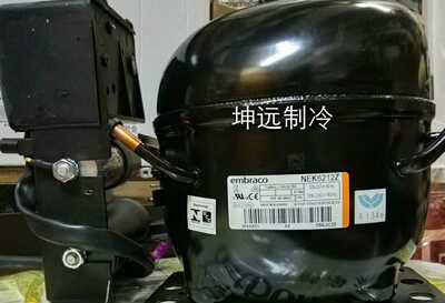 恩布拉科压缩机 Embraco冷柜压缩机 NEK6212Z  NEU6212Z  R134A