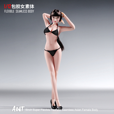 现货 ANT 1/12女素体 T305 钢骨包胶兵人关节可动