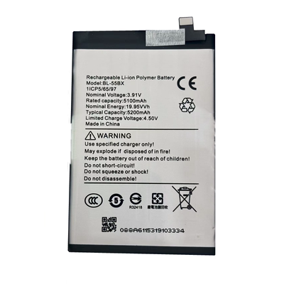 适用于传音Infinix BL-55BX手机电池5200mAh