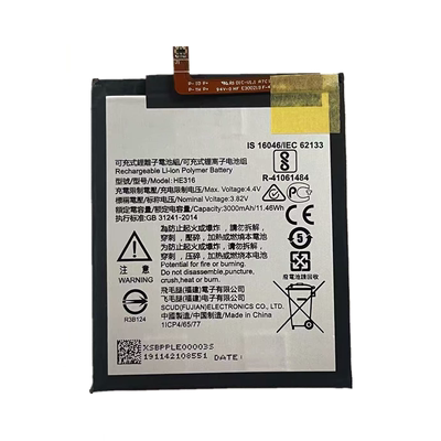 适用于NOKIA诺基亚6 TA-1000 TA-1003手机电池 HE316