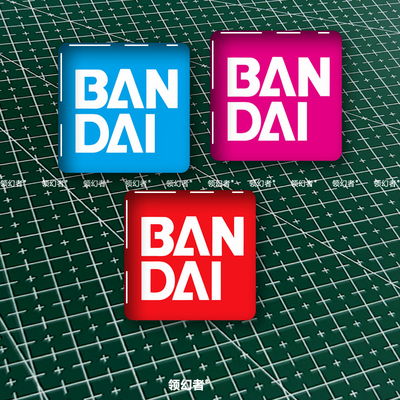 万代高达3D水晶滴胶划痕车贴