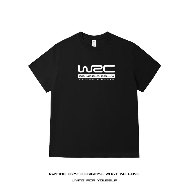 世界汽车拉力锦标赛WRC周边短袖t恤男女汽车文化衫越野赛车衣服夏