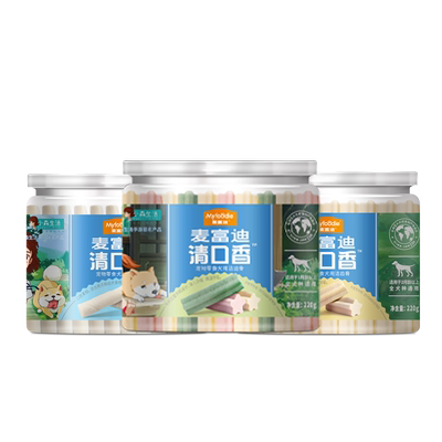 麦富迪清口香磨牙棒220g