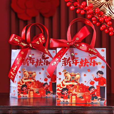 新年春节生日伴手礼袋