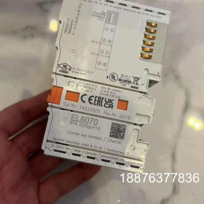 倍福模块EL6070实物拍摄，成色如图，3个议价