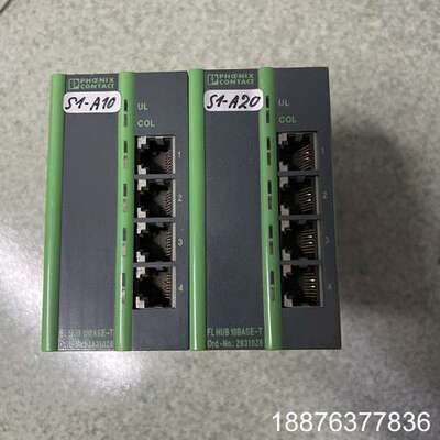菲尼克斯FLHUB+10BASE-T+2831028拆机功能议价