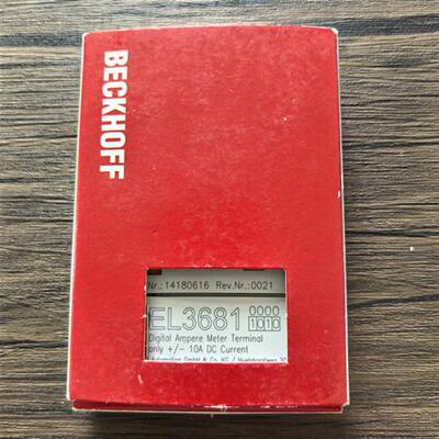 全新原装正品 BECKHOFF EL3681-1010 模块 实物拍摄 现货销售