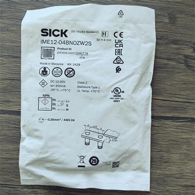 全新原装正品 SICK西克 IME12-04BNOZW2S 接近开关 1040778 现货