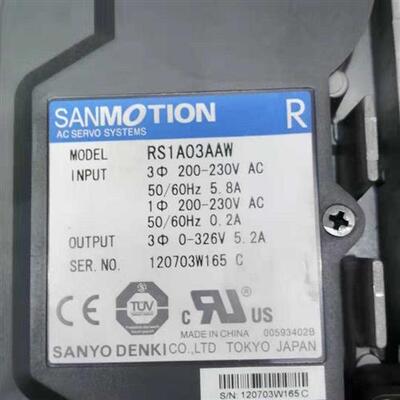 RS1A03AAW伺服驱动器成色漂亮保修三个月 议价