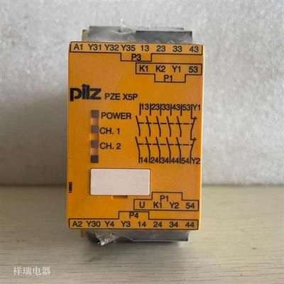 全新Pilz安全继电器 PZE X5P 24VDC 5n/o 2so 订货号777150