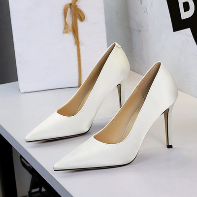 新手入门heels浅口高跟鞋