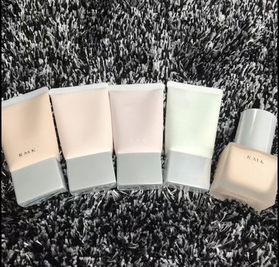 RMK彩色隔离调色妆前隔离乳提亮肤色紫色绿色隐形毛孔遮瑕滋润30g