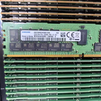 三星 DDR4 32GB 2RX4 PC4-3200AA M393A4K40DB3-CWE 服务器内存条