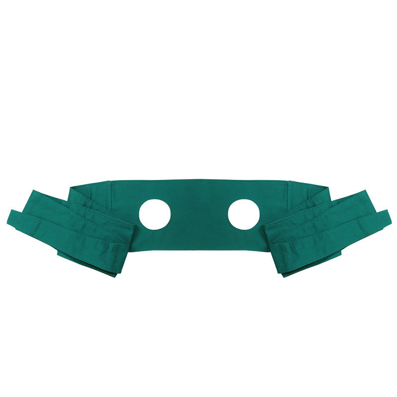 雪兰果全棉耐氯漂洗膝部约束带双层加厚防止受伤脚部捆绑带_虎窝淘