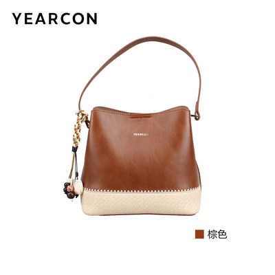 意尔康女包2026春款休闲单肩斜挎