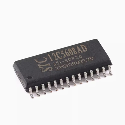 原装正品 贴片 STC12C5608AD-35I-SOP28G 单片机微控制器芯片