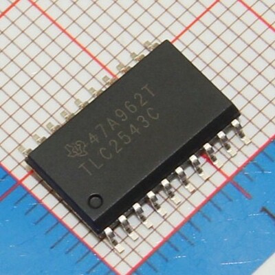 全新原装进口TLC2543CDW 贴片SOP-20 数模转换器芯片 集成电路IC
