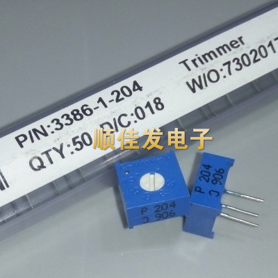 3386P 103 4 10k 顶调可调 单圈电位器 1K 2K5K50K100K200K500K1M