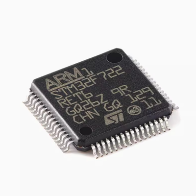 原装正品STM32F722RET6 LQFP-64 ARM Cortex-M7 32位微控制器-MCU