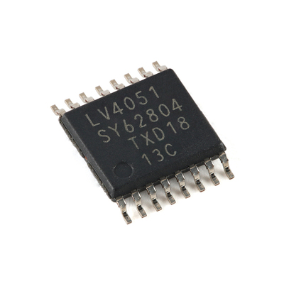 原装 74LV4051PW,118 TSSOP-16 8通道模拟多路复用器/解复用器5个