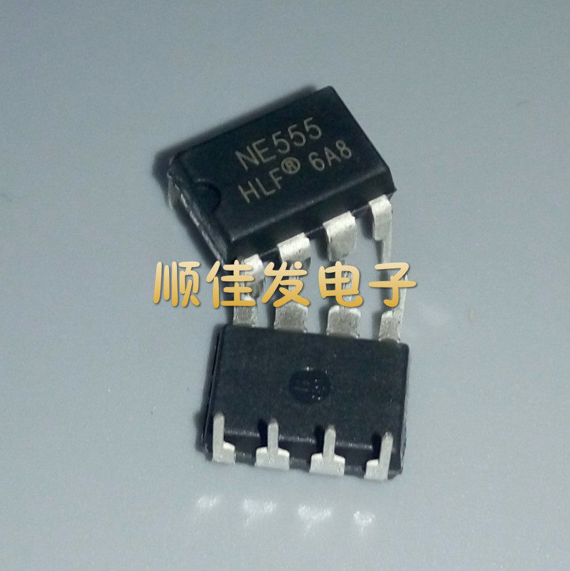NE555P集成块555时机电路定时器脉冲发生器IC全装全新NE555P 10个