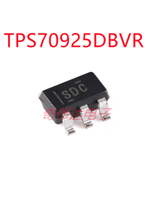 TPS70925DBVR SOT-23-5 低压降稳压器(LDO)芯片 电子元器件配单IC