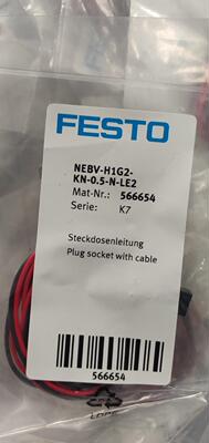 询价FESTO 费斯托NEBV-H1G2 连接电缆566654库存