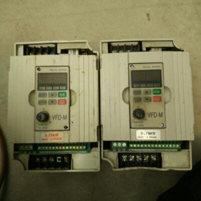 台达M变频器VFD007M43B 380V 0.75KW片 缺盖150块库存