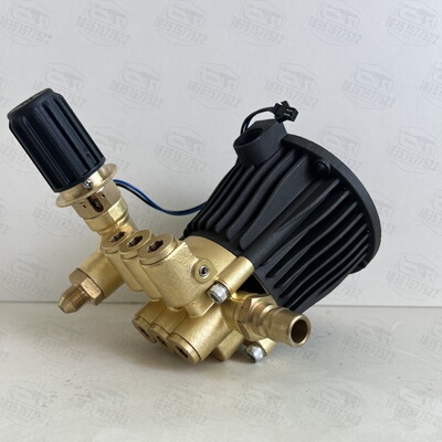 派驰洗车机PC-1201B型原装斜盘泵全铜头高压清洗机水泵小钢炮泵