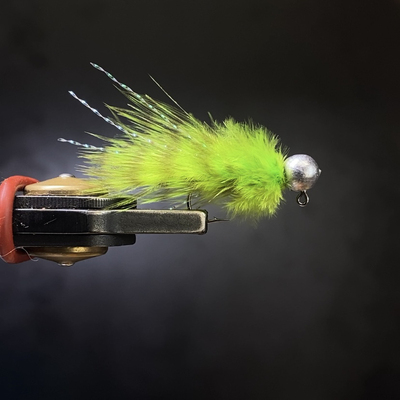 Y076铅头钩版Woolly武力Bugger八哥飞蝇饰带仿生鲈鱼鳟鱼钓路亚