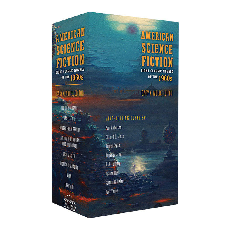 英文原版 Amer Scifi Novels 1960S 2C Bx 20世纪60年代的阿米尔科幻小说盒套装英文版进口英语原版书籍_虎窝淘