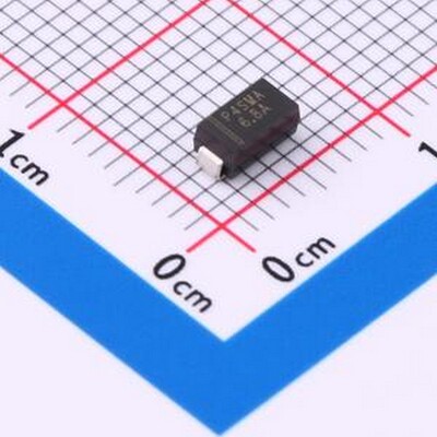10只 P4SMA6.8A 静电和浪涌保护(TVS/ESD) 单向TVS 5.8V截止 39A
