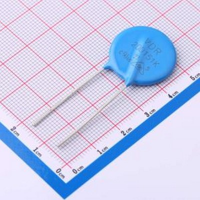 VDR-20D151K 压敏电阻 中压 20D,150V±10%,F10 DIP