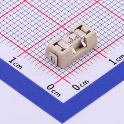 0154.500DR 一次性保险丝 500mA 125V SMD,9.7x5mm