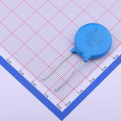 20D751K 压敏电阻 钳位电压1240V 255焦耳 插件压敏电阻 插件