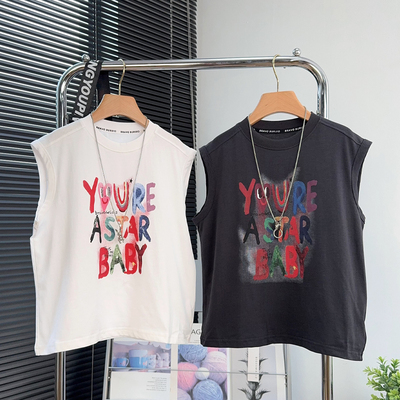 布芮欧童装儿童薄款背心夏季