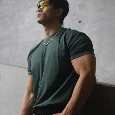 MUSCLEFIGHTERS夏季新款运动T恤